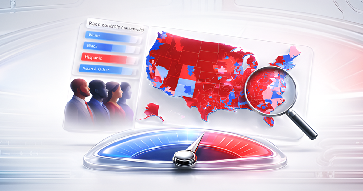 House Demographic Swingometer – Interactive Seat Projections | OSZ